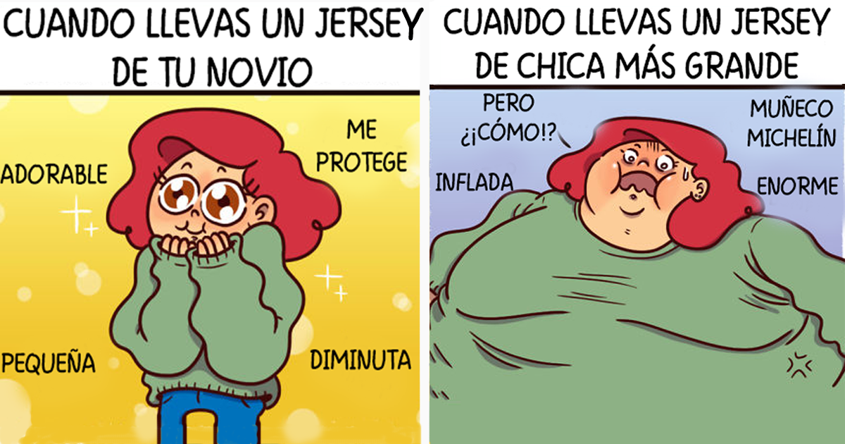 Divertidos cómics sobre una malaya pelirroja (que en realidad soy yo)