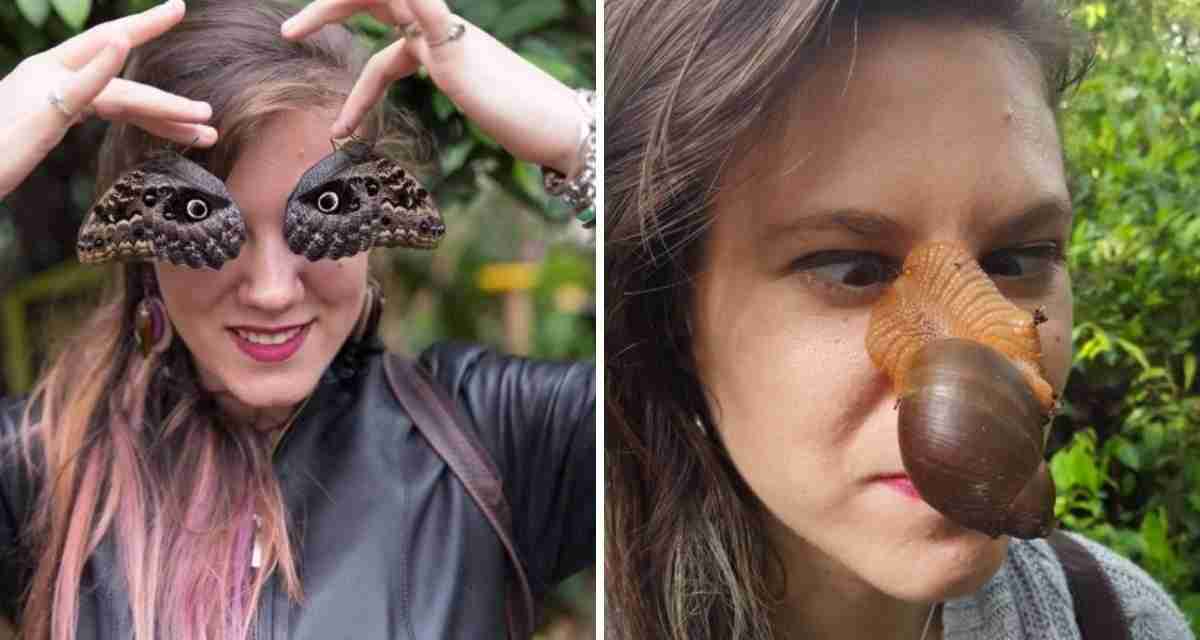 Le gusta hacer ciencia de la forma más impactante: poniendo insectos de ...