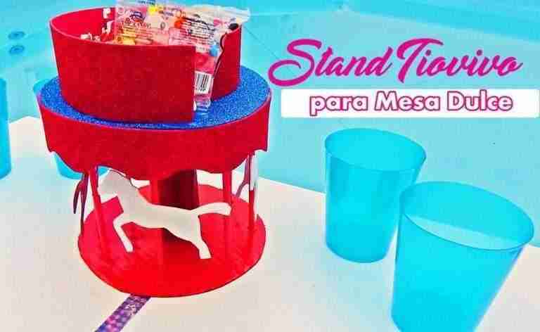 Cómo hacer un Stand con forma de Tiovivo o Carrusel | Plan Bemuher Cómo hacer un Stand con forma de Tiovivo o Carrusel | Plan Bemuher