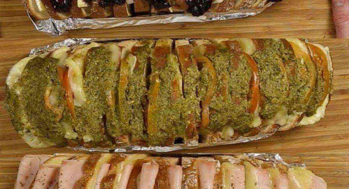 Tres recetas de pan relleno para compartir y babear