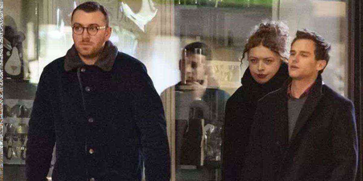 Sam Smith y su novio olvidaron el pudor y se comieron el rostro con un ...