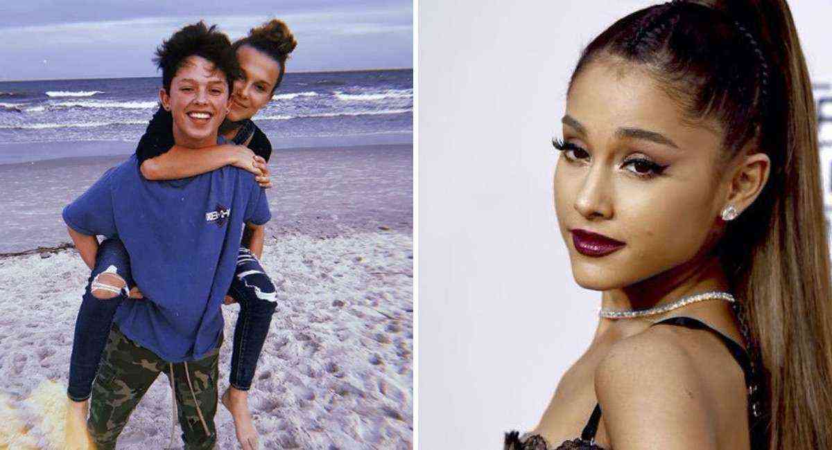 Millie Bobbie Brown publicó una atrevida foto con su novio. La reacción de Ariana Grande es épica