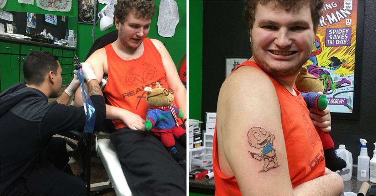 Se negaban a tatuarlo por su autismo pero no se rindió. Sin pensarlo ...