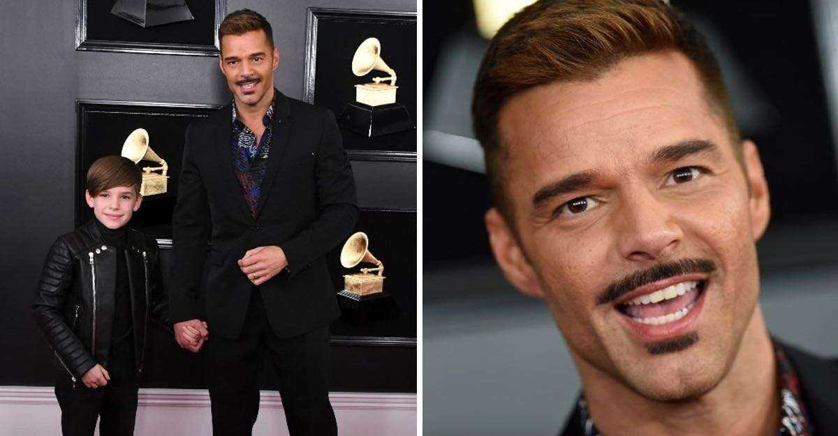 Bigote y mini-barba: Así es el nuevo look de Ricky Martin. El único ...