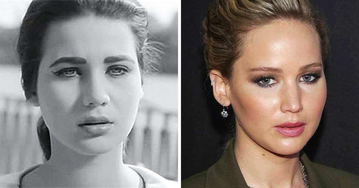 15 Famosos que lucen muy similares a personas de fotos antiguas ...