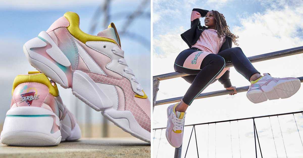 Puma lanza zapatillas estilo chunky inspiradas en Barbie. Son el sueño ...
