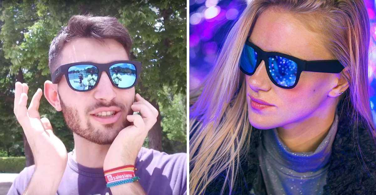 Estas gafas de sol con audio y Bluetooth harán que escuches música con ...