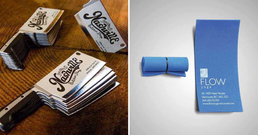 34 Tarjetas de presentación tan creativas que merecen un premio