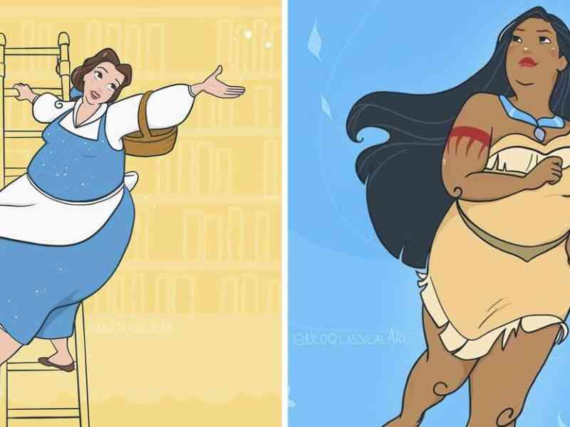 Un artiste illustre à quoi ressembleraient les princesses Disney dans ... Un artiste illustre à quoi ressembleraient les princesses Disney dans ...